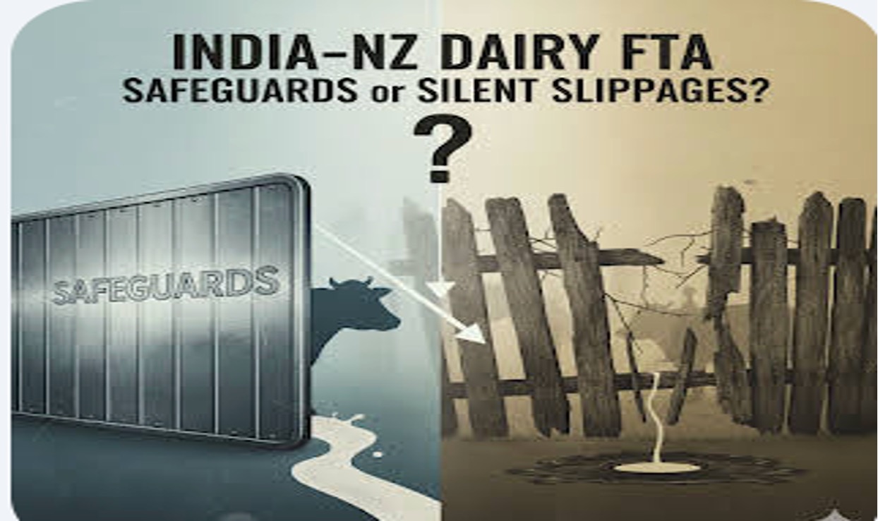 India–NZ Dairy FTA: Safeguards or Silent Slippages? - DairyNews7x7
